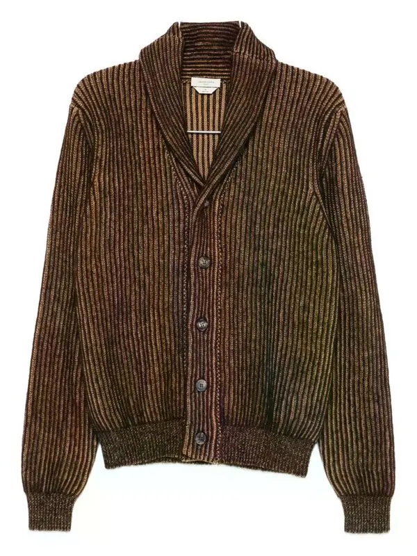 Jacob Cohen Striped Shawl-collar Cardigan