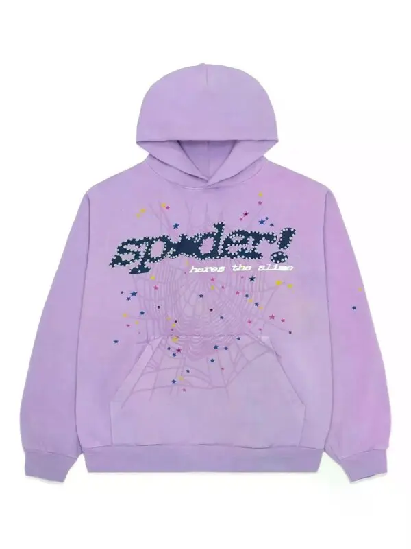 SP5DER Logo-print Hoodie
