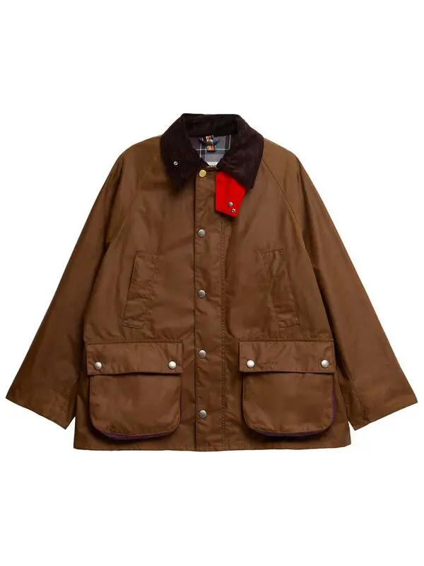 PAUL SMITH LOVES BARBOUR Bedale Oversized Waxed Jacket