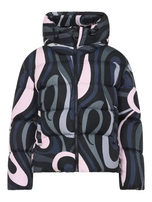 Emilio Pucci Printed Nylon Down Jacket