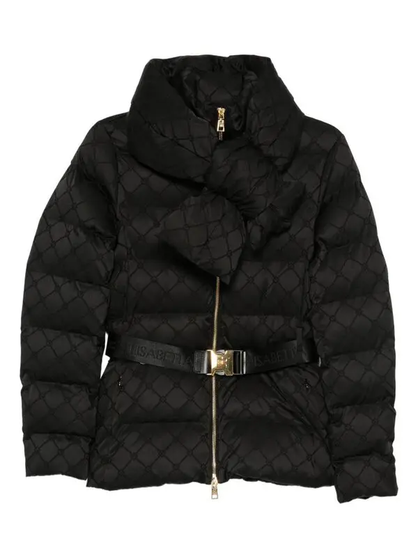 Elisabetta Franchi Short Down Jacket