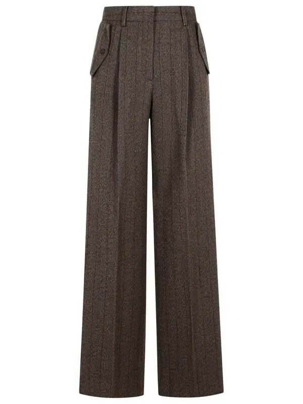 Golden Goose Pinstriped Wool Pants