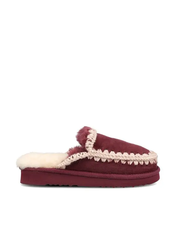 Mou Suede Eskimo Slippers
