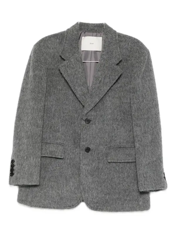 DUNST Wool Blend Single-breasted Blazer Jacket