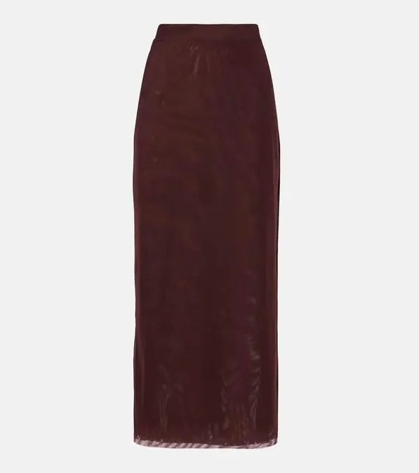Sir The Label High-rise Jersey Midi Skirt