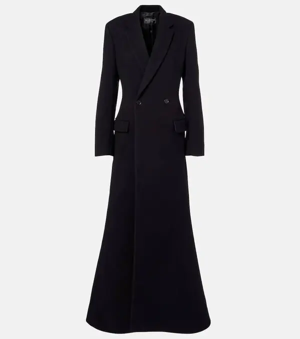 Balenciaga Double-breasted Wool Coat