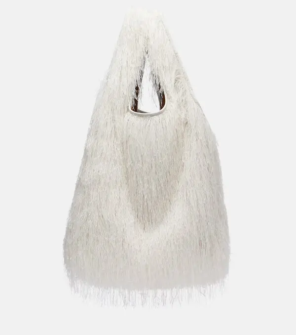 Dries Van Noten March Large Fringed Tote Bag