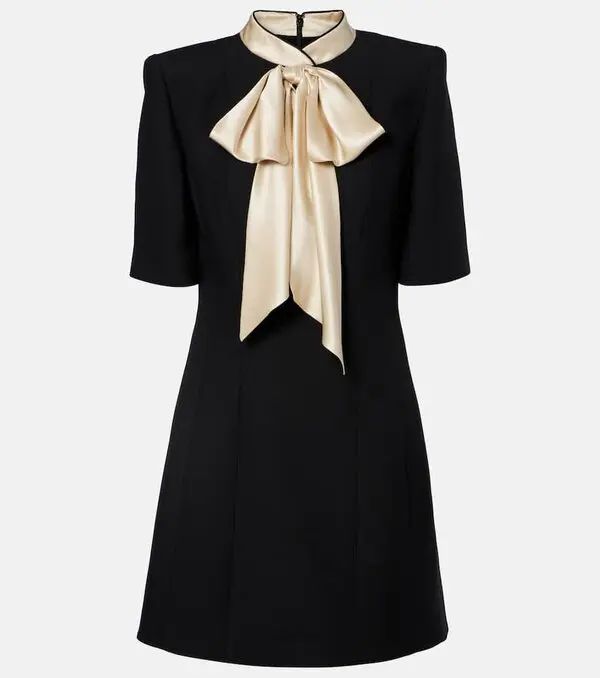 Valentino Garavani Bow-detail Mini Dress