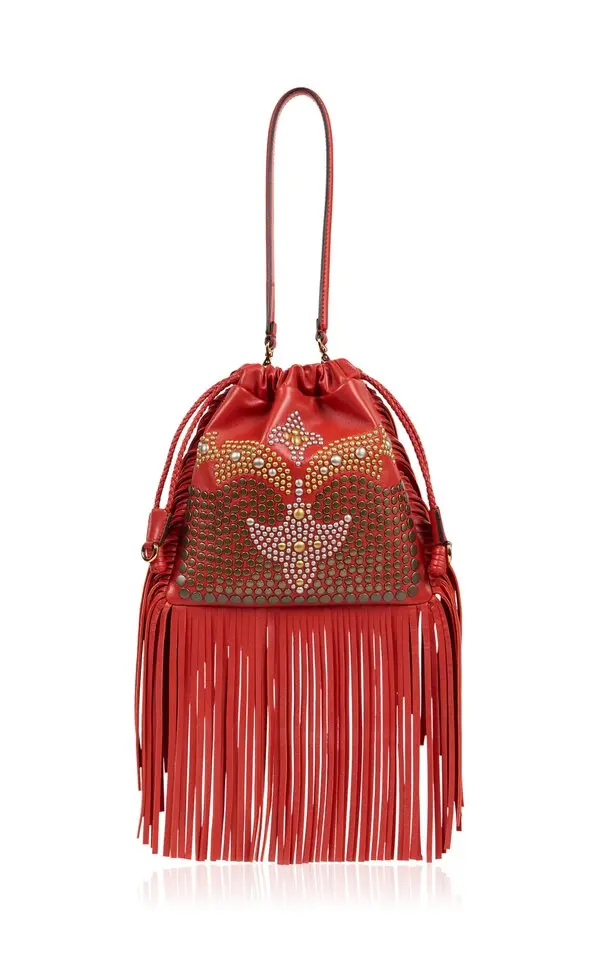 Etro Small Kalispera Shoulder Bag - Red