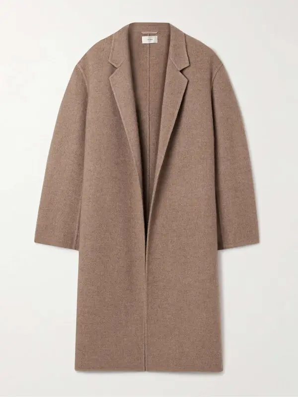 THE ROW Fedra Cashmere And Cotton-blend Coat