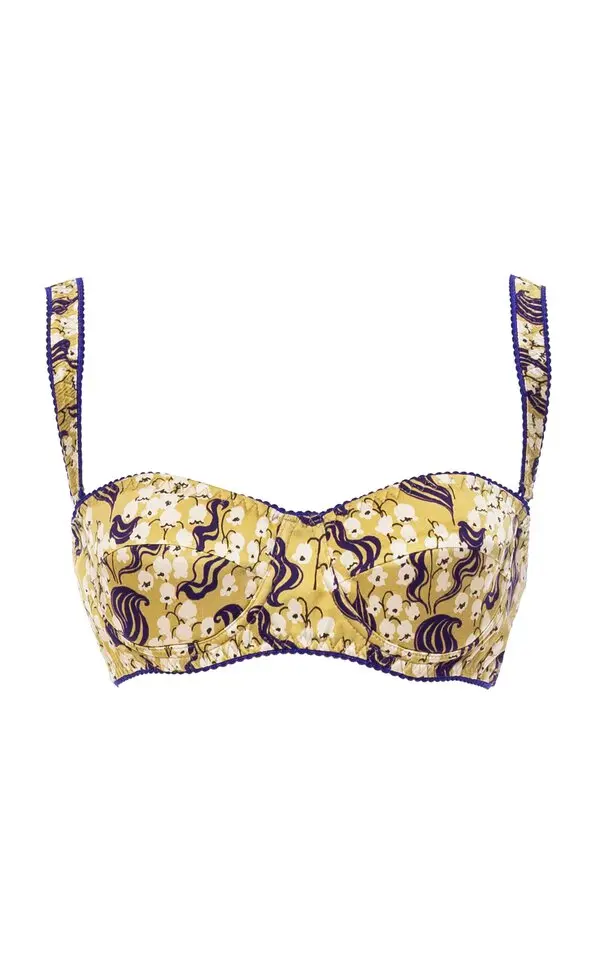 DES_PHEMMES Sequined Bralconette Bra