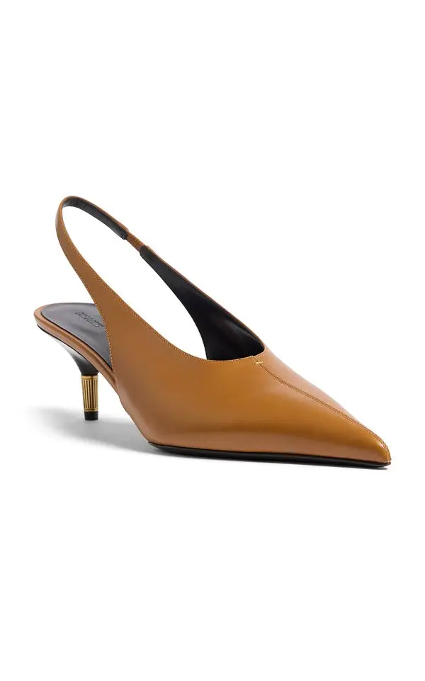 Khaite Bella 55 Slingback Pumps