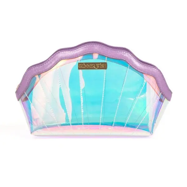 GLIMMER WISH Mermaid Shell Cosmetic Bag