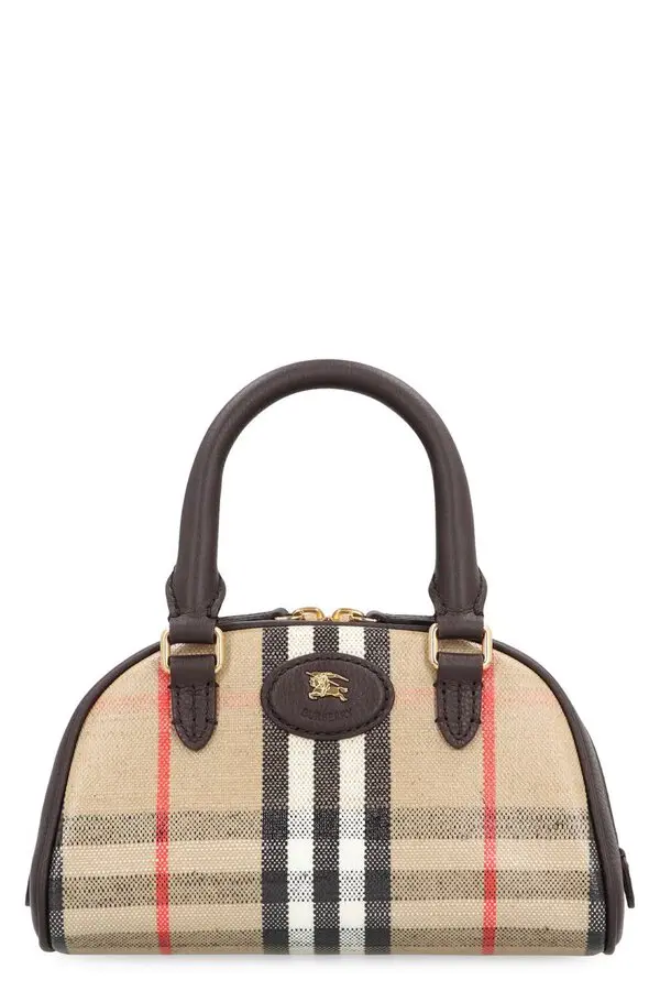 Burberry Bowling Bag Highlands Mini - Beige