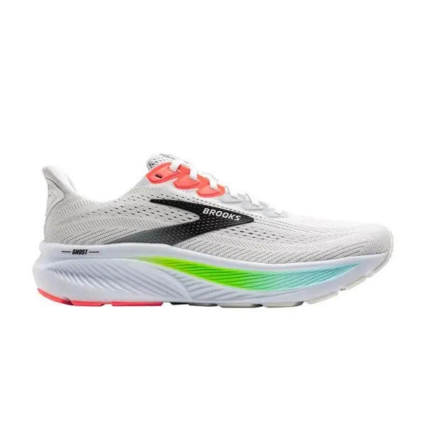 Brooks Ghost 17 Pink Clay Gecko