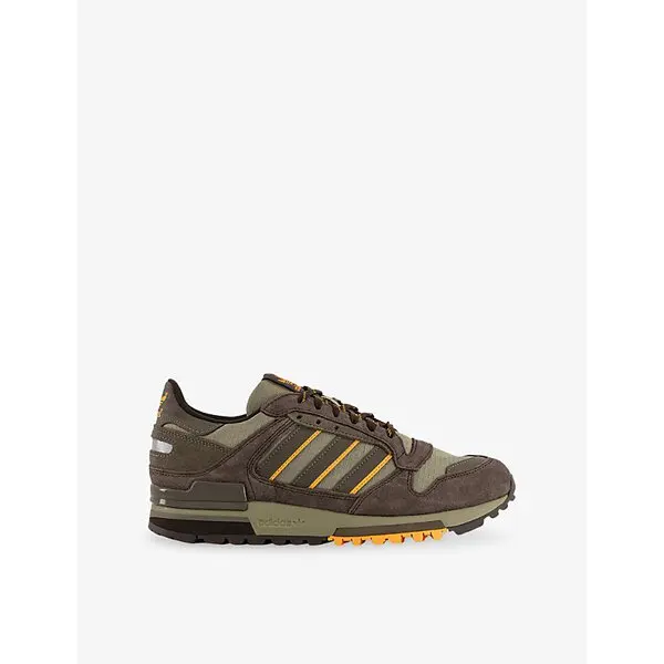 Adidas Zx600 Suede And Mesh Trainers