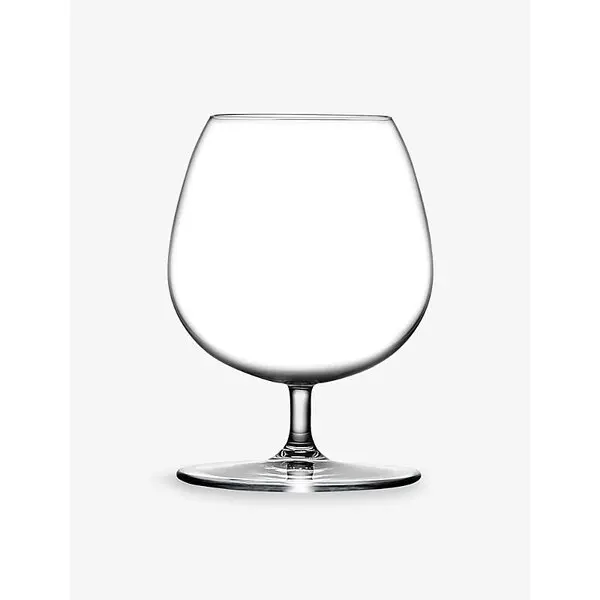 NUDE Vintage Cognac Crystal Glasses Set Of 2