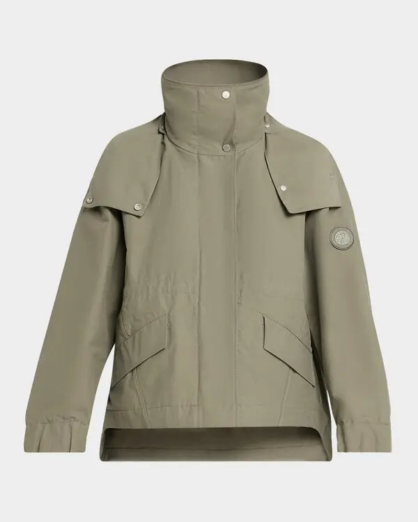 Canada Goose Olivine Oversized Jacket With Removable Hood