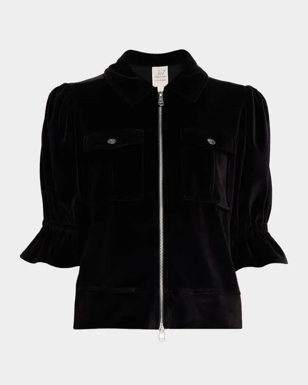 Cinq À Sept Holly Velour Jacket