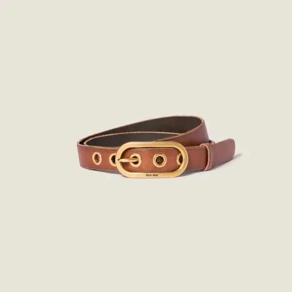 Miu Miu Leather Belt