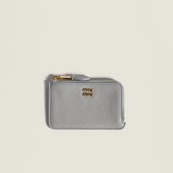 Miu Miu Leather Pouch Card Holder