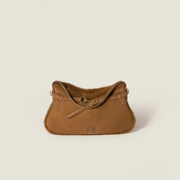 Miu Miu Aventure Shearling Bag