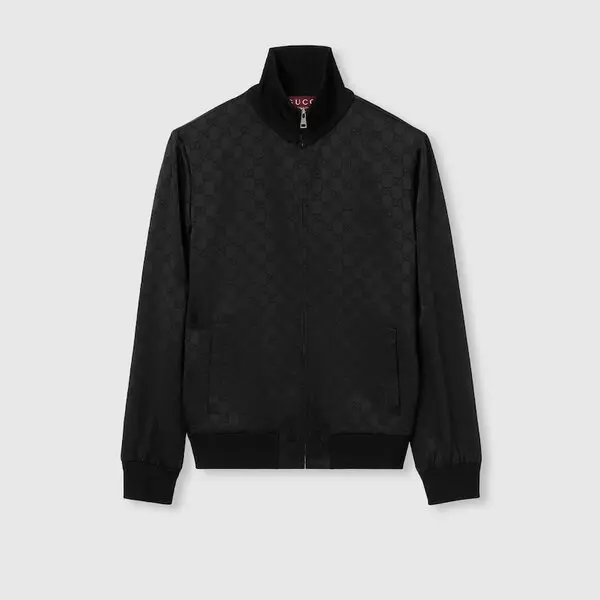 Gucci Gg Jacquard Zip Jacket Ready-to-wear