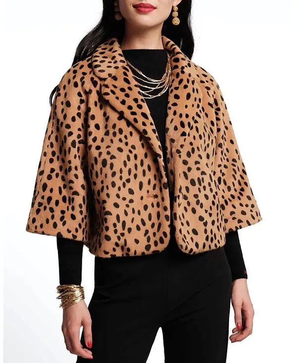 FRANCES VALENTINE Blaine Cheetah Jacket