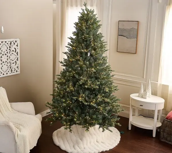BETHLEHEM LIGHTS As Is 7' Grand Balsam Tree W/ 3-in-1 Leds