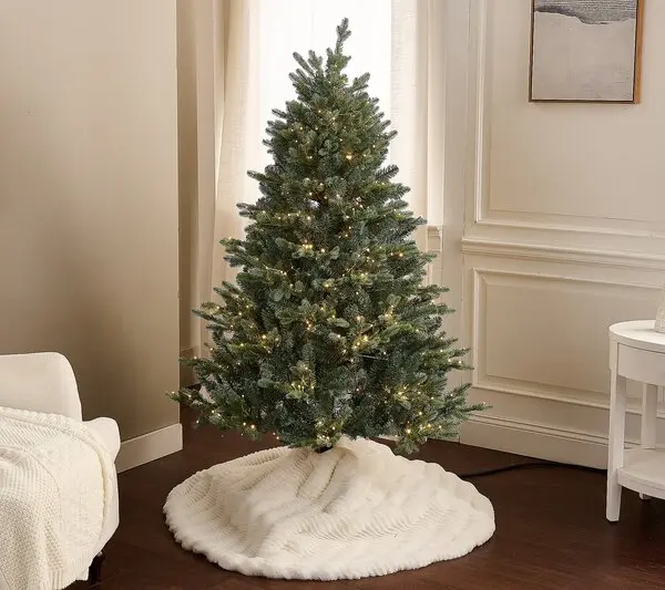 BETHLEHEM LIGHTS As Is 5' Balsam Grand Tree W/ 3-in-1 Leds