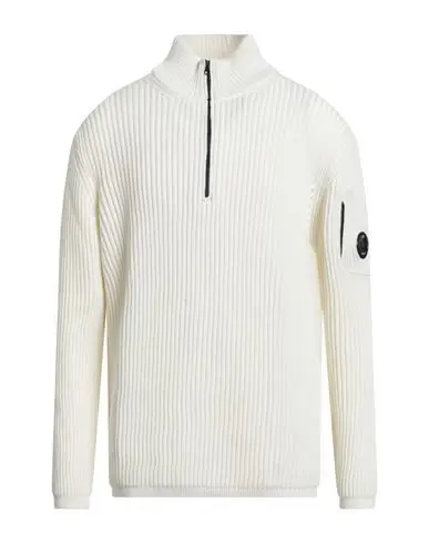 C.P. COMPANY C. P. Company Turtleneck Cream Size Virgin Wool, Polyester