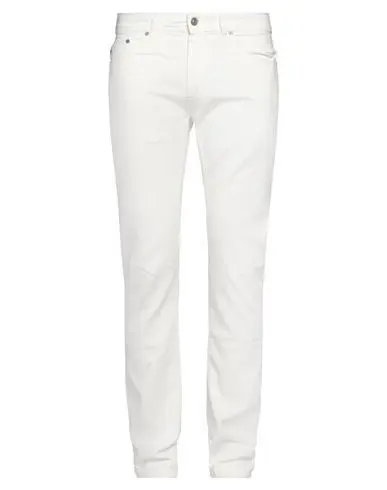 BARMAS Pants Size Cotton, Elastane - White