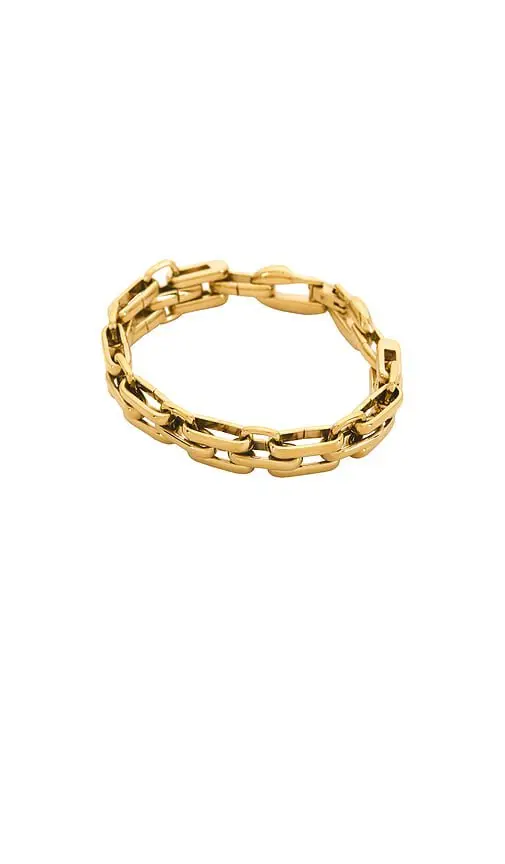 Jenny Bird Slim Penelope Bracelet In Metallic