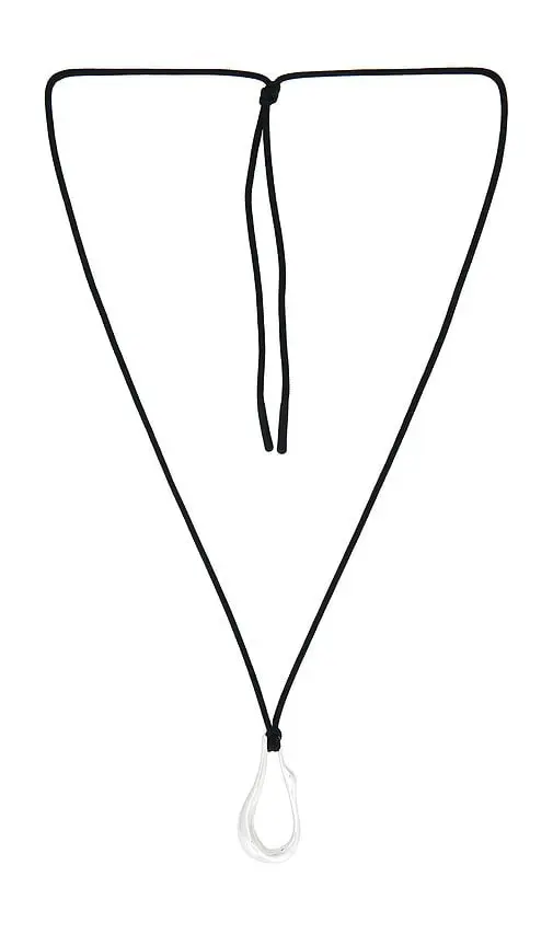 Jenny Bird Egret Rope Pendant Necklace