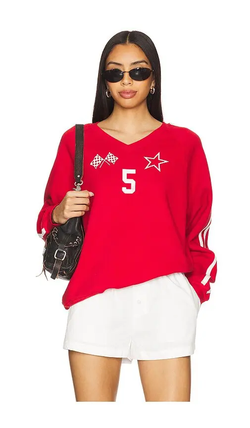 Daydreamer 5 Star Racing V-neck Sweatshirt