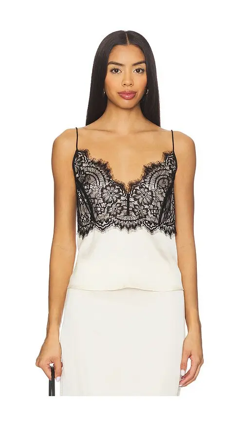 Good American Satin Lace Camisole