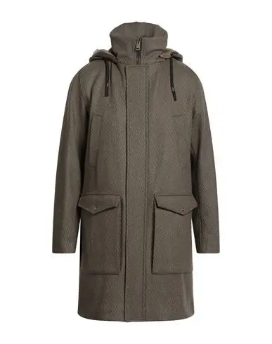 Herno Coat Military Size Virgin Wool, Polyester