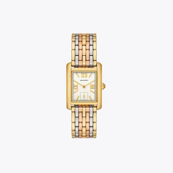 Tory Burch Eleanor Watch - Ivory/multi-tone