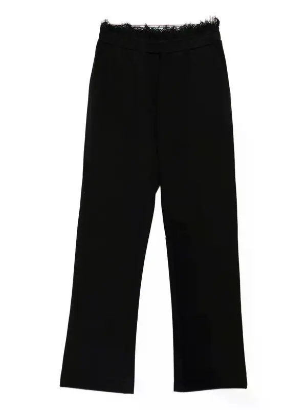 TWINSET Lace-trim Trousers