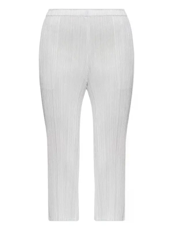 Issey Miyake Pleated Trousers - Grey