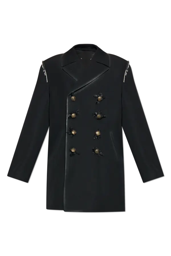 MAISON MARGIELA Short Double-breasted Coat