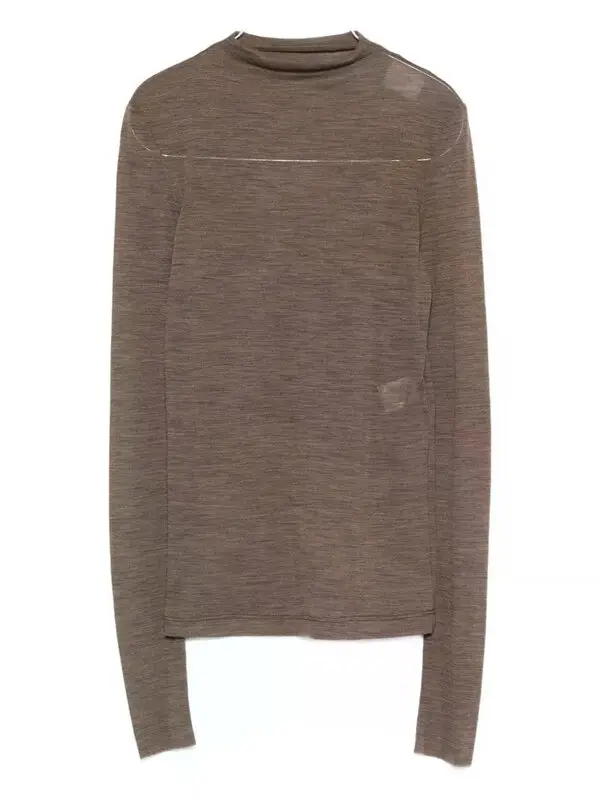 ALYSI Mock-neck Sweater