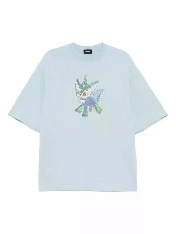 We11Done Monster Drawing T-shirt