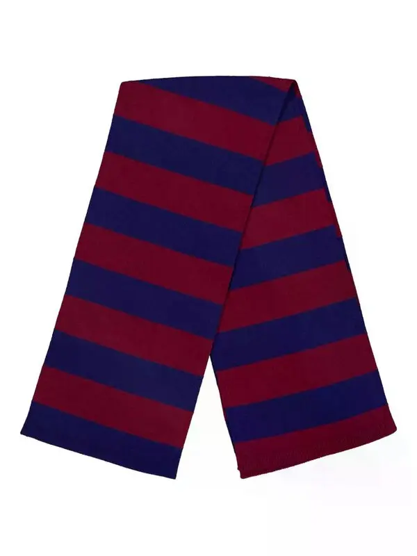 PAULA Striped Knitted Scarf
