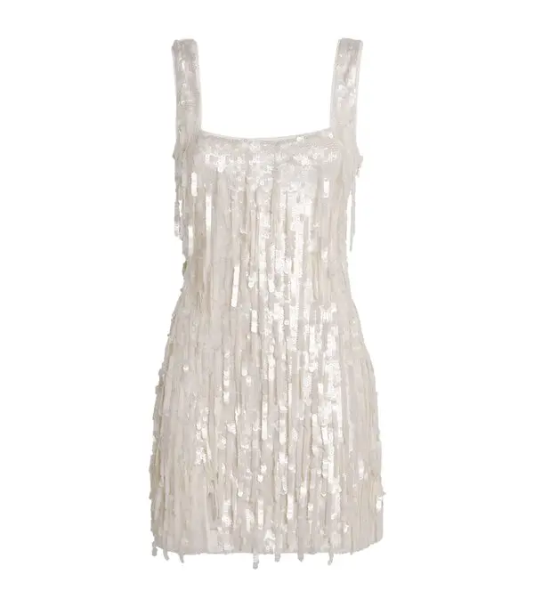 Staud Sequin Le Sable Mini Dress