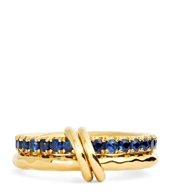 SPINELLI KILCOLLIN Yellow And Sapphire Vetra Vulcan Ring