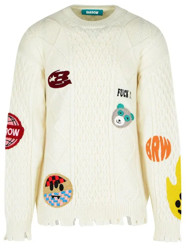 BARROW Wool-blend Sweater - Beige