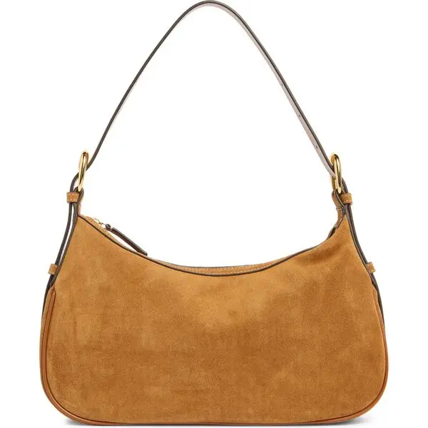 Staud Pine Suede Shoulder Bag