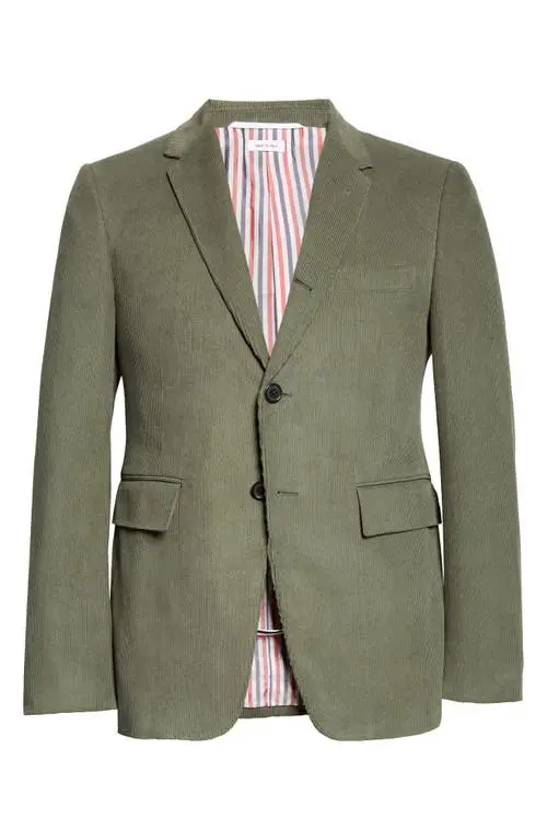 Thom Browne Fit Classic Corduroy Sport Coat