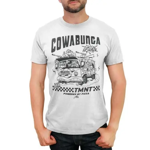 TEENAGE MUTANT NINJA TURTLES Cowabunga Team Power Race Graphic T-shirt - White